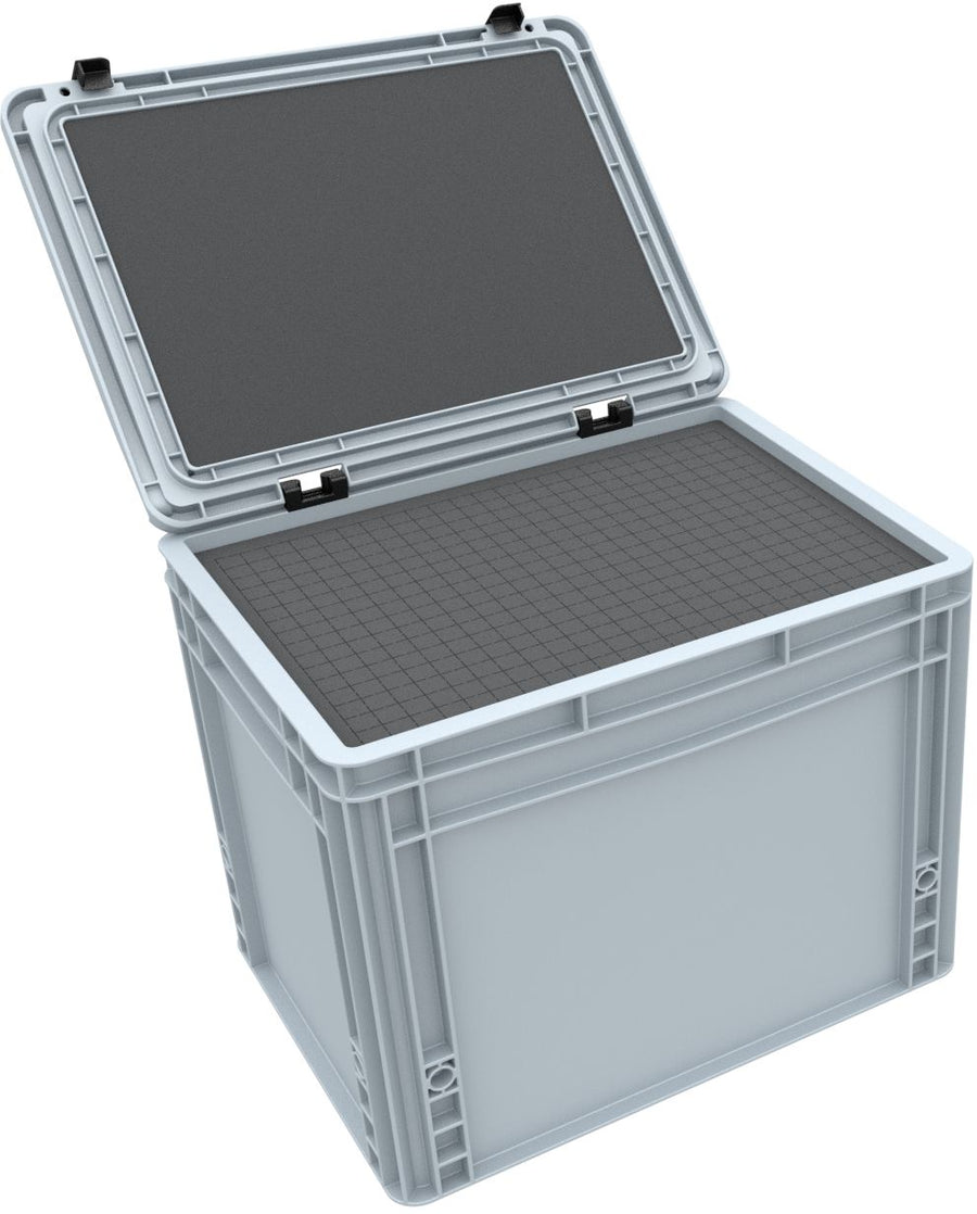 ED 43/32 HG Euro container / Euro box with hinged lid 400 x 300 x 335 ...